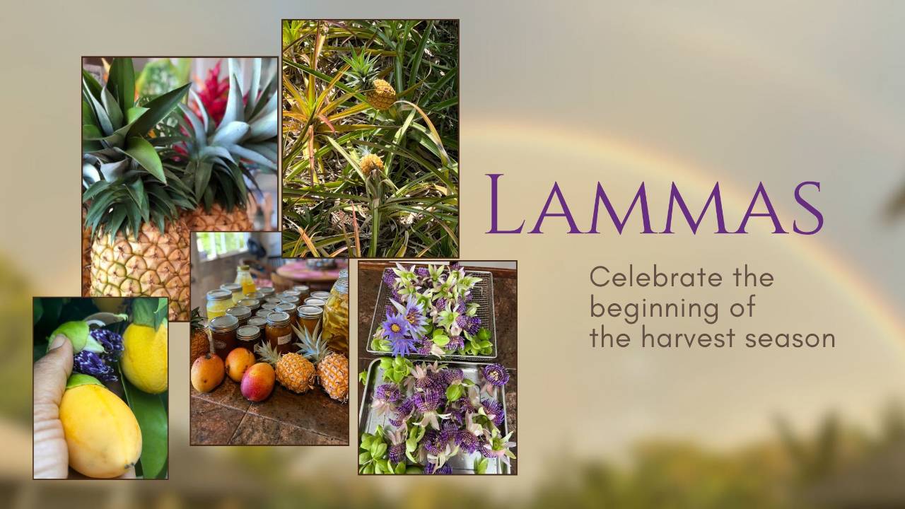 Celebrate Lammas and the beginning of Harvest Season