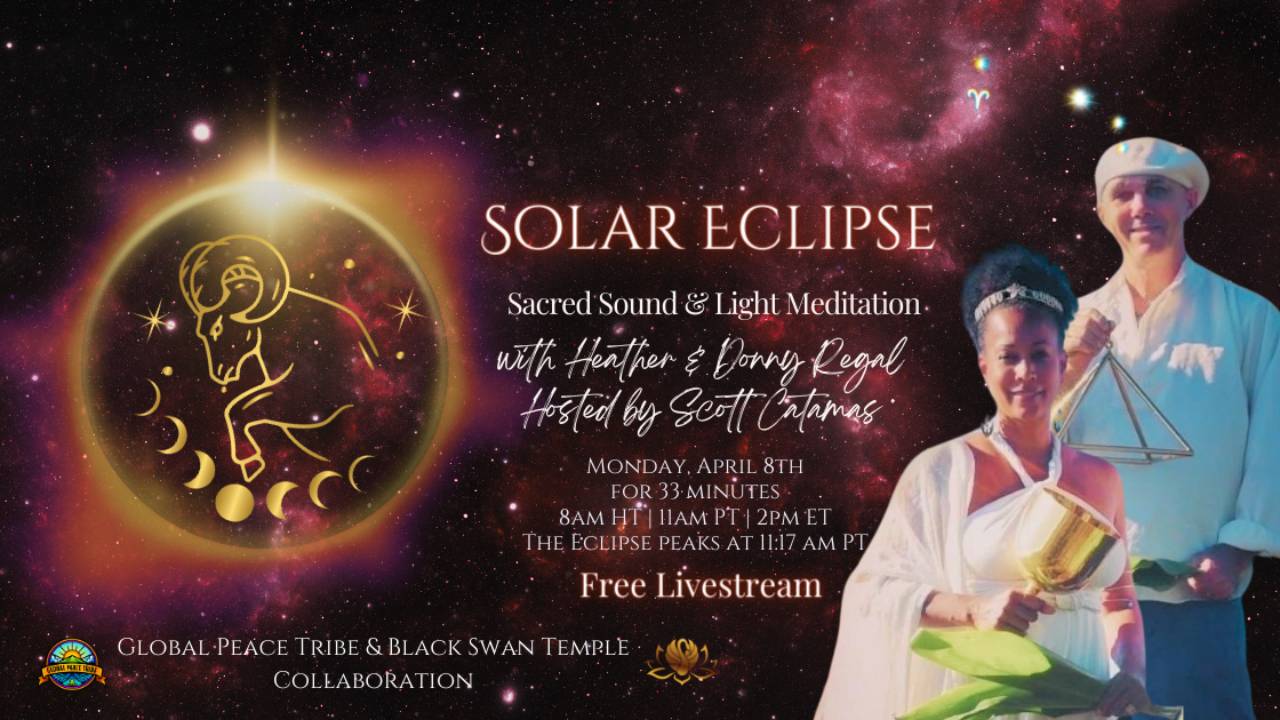April 8th Solar Eclipse Sound & Light Transmission REPLAY