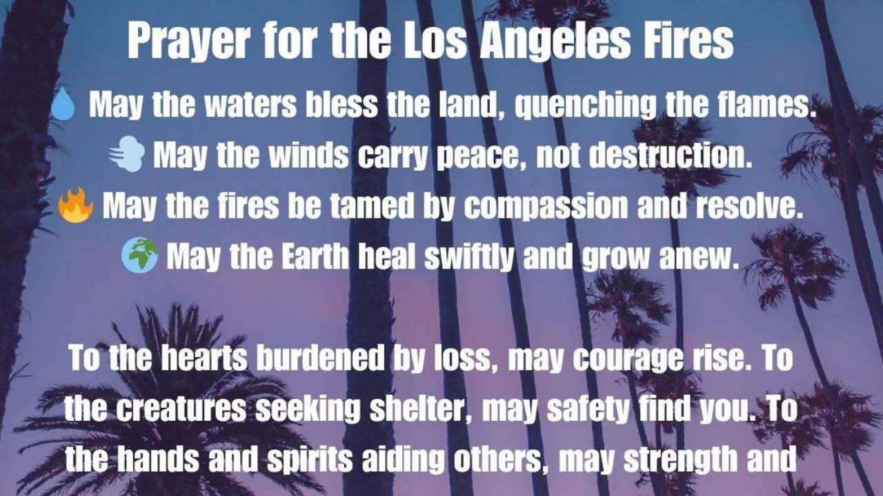 Prayers and Resources for the Los Angeles Fires