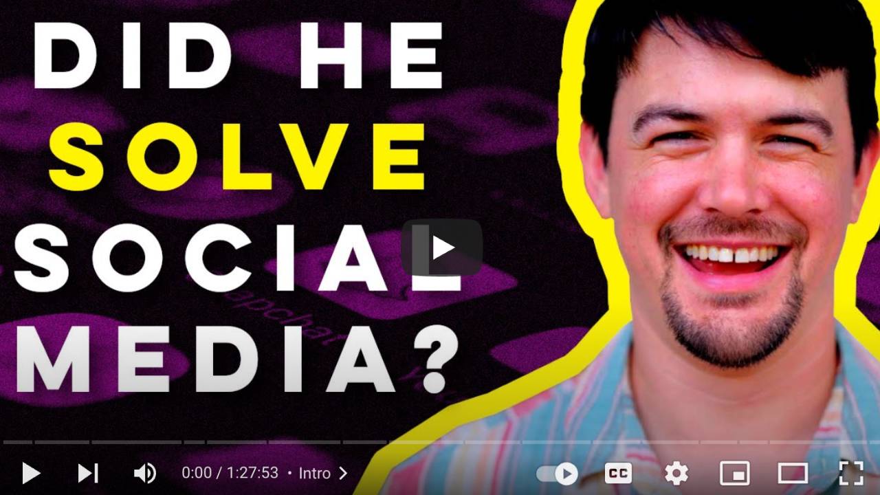 “Did he solve social media?” UpTrust on The Container Podcast