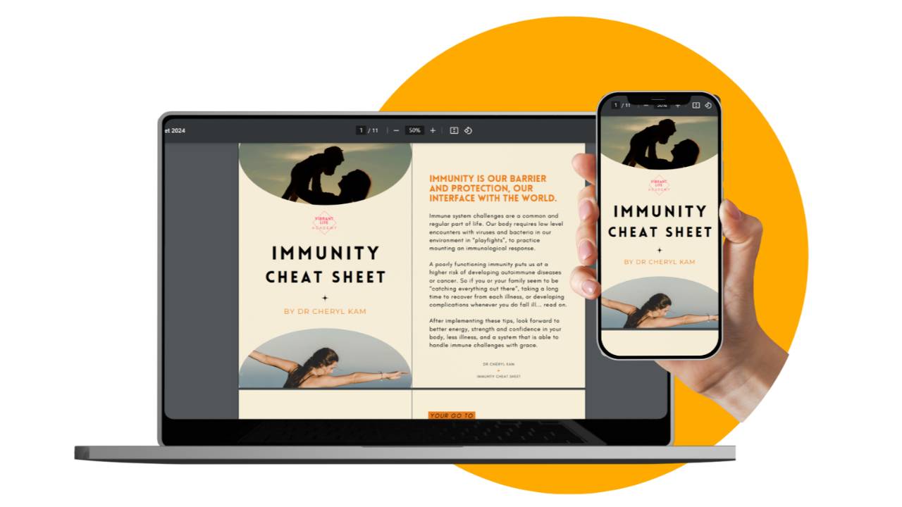 Free Immunity Cheat Sheet