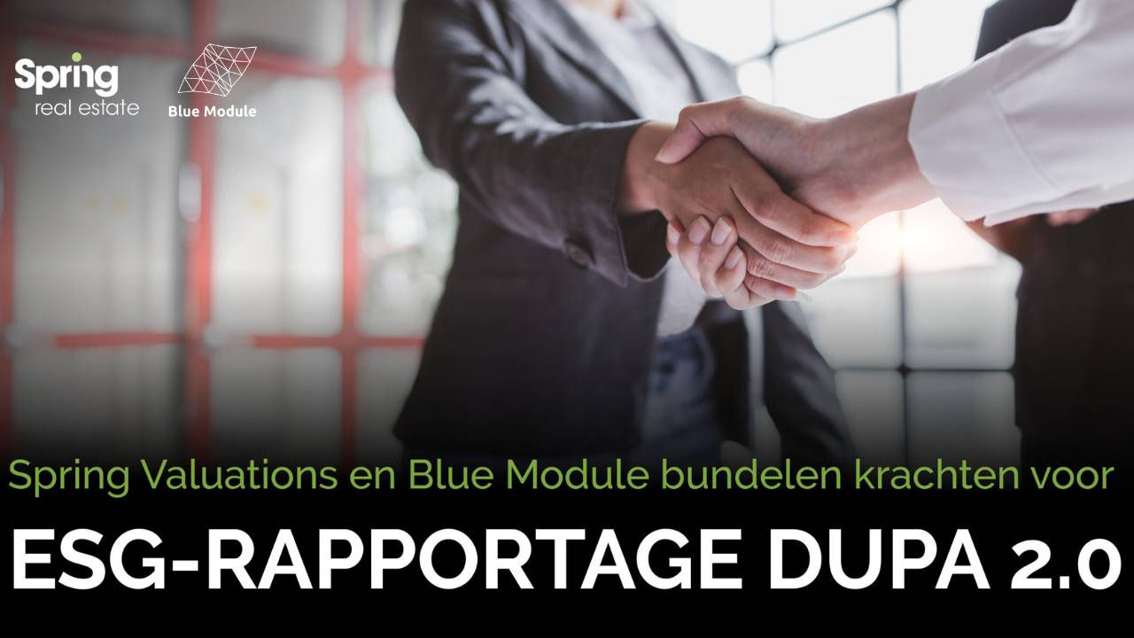 Spring Valuations en Blue Module bundelen krachten voor DuPa 2.0
