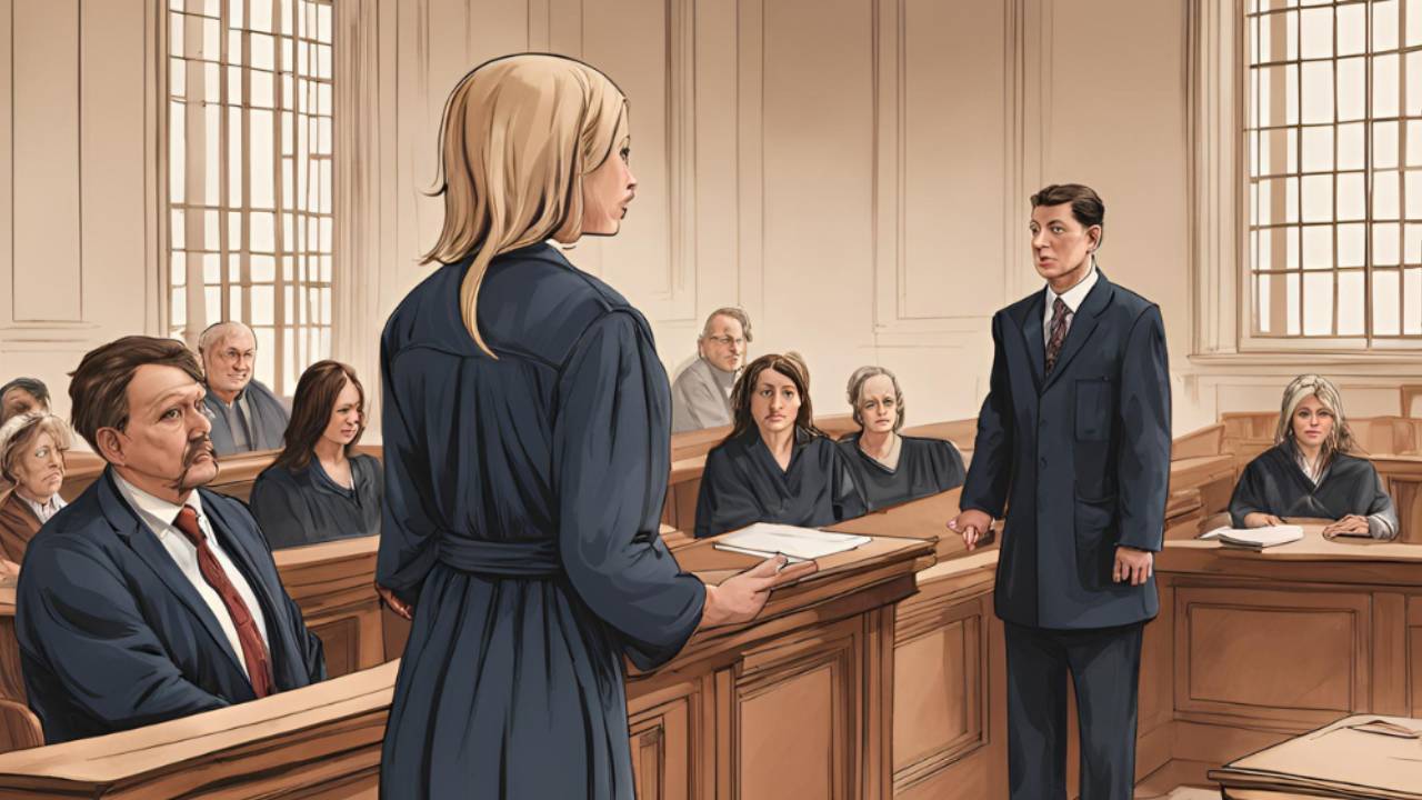 A woman is held in contempt because she violates her court orders.