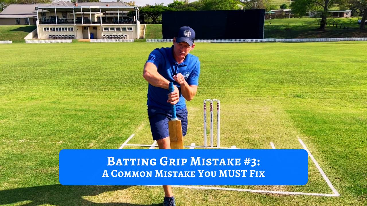 A Common Batting Grip Mistake you MUST Fix...