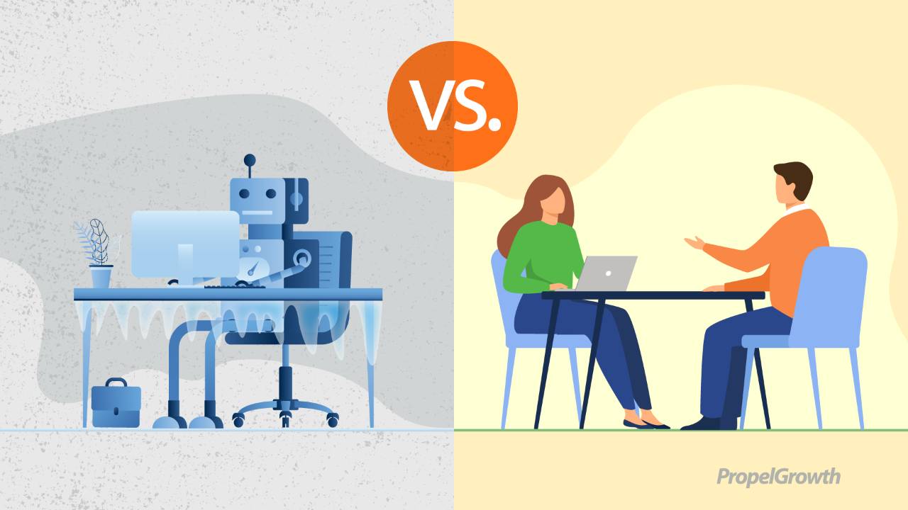 LinkedIn Automation vs Human-to-Human Prospecting Results