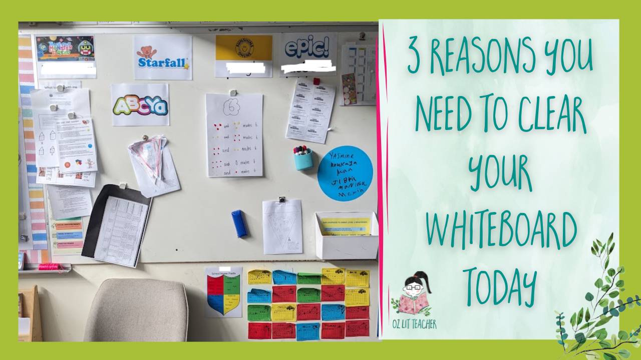 3 Reasons You Need to Clear Your Whiteboard Today