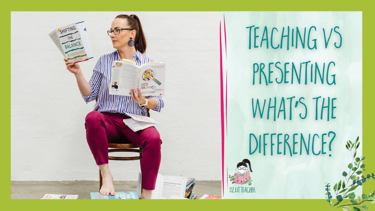 Teaching vs presenting. What’s the difference?