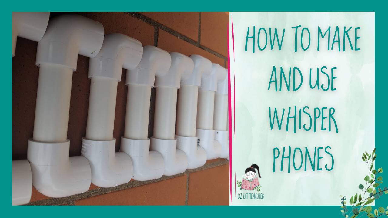 How To Make And Use Whisper Phones / Fluency Phones