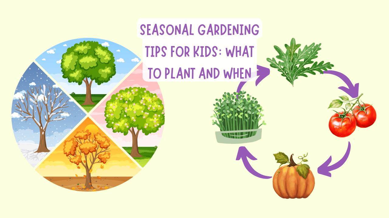 Seasonal Gardening Tips: Planting with Kids Year-Round