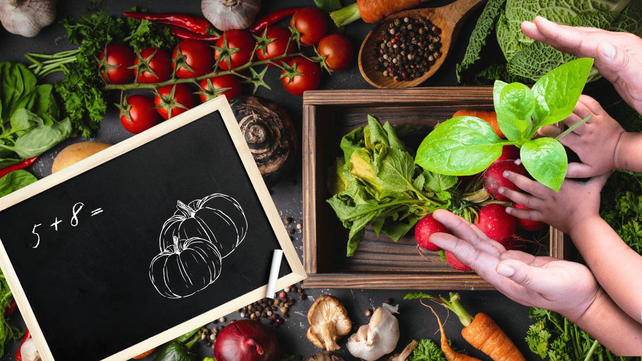 Homeschooling Fall Vegetable Garden: A Kids Guide to Learning, and Fun