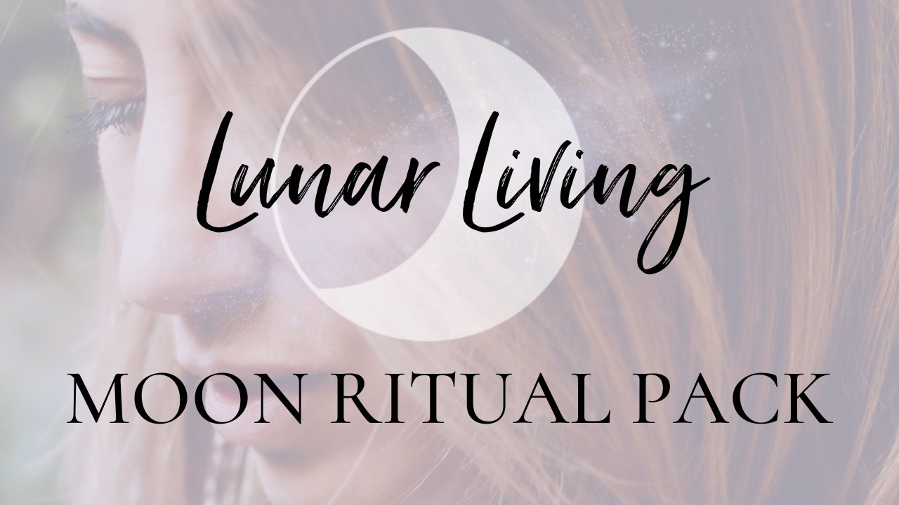 Lunar Living Moon Ritual Pack by Kirsty Gallagher