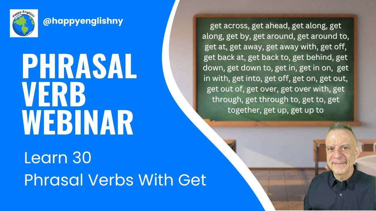 Sign Up for Michael's Phrasal Verb Webinar