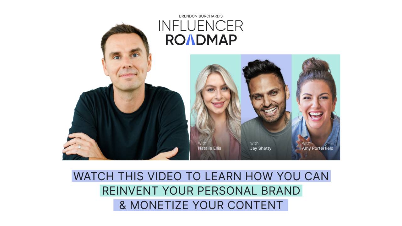 The Influencer Roadmap by Brendon Burchard