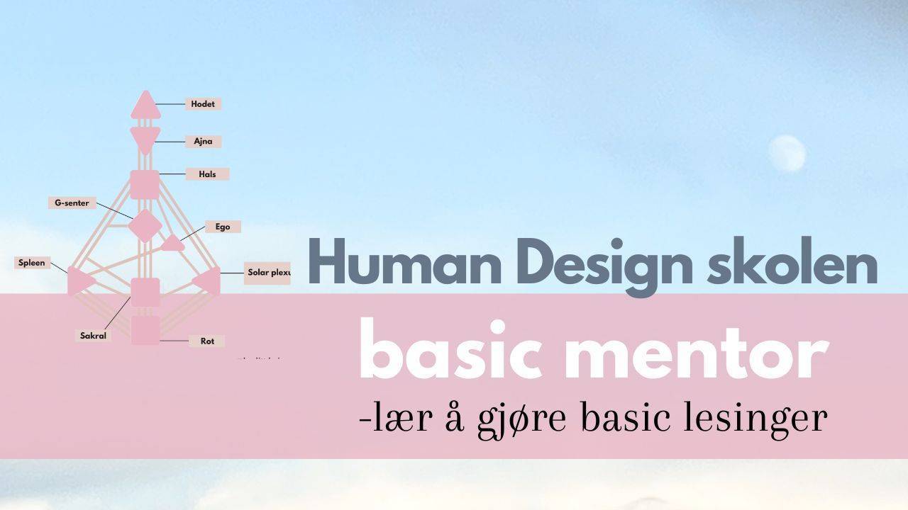 Human design Skolen - Basic Mentor