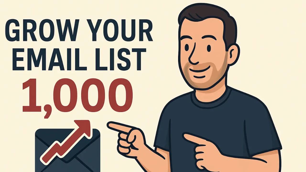How to Grow Your Email List to 1,000 Subscribers