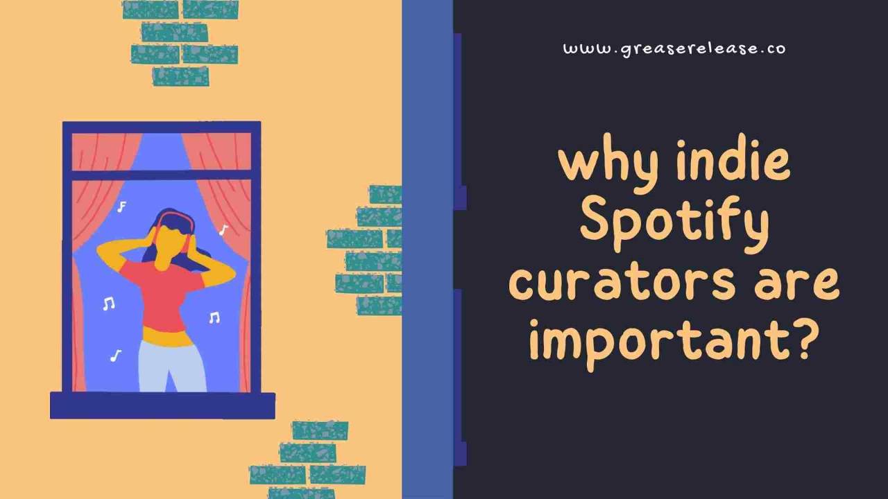 Why Indie Spotify Curators Are Important?