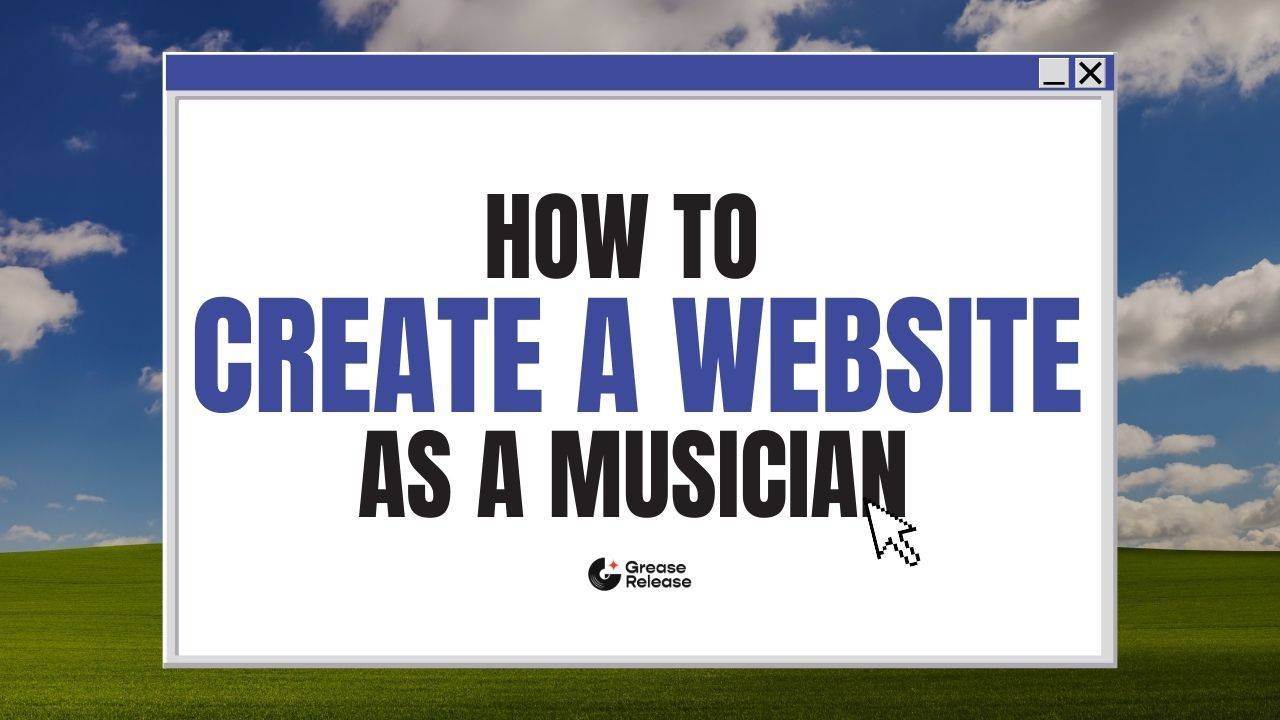 How to create an effective website as a musician