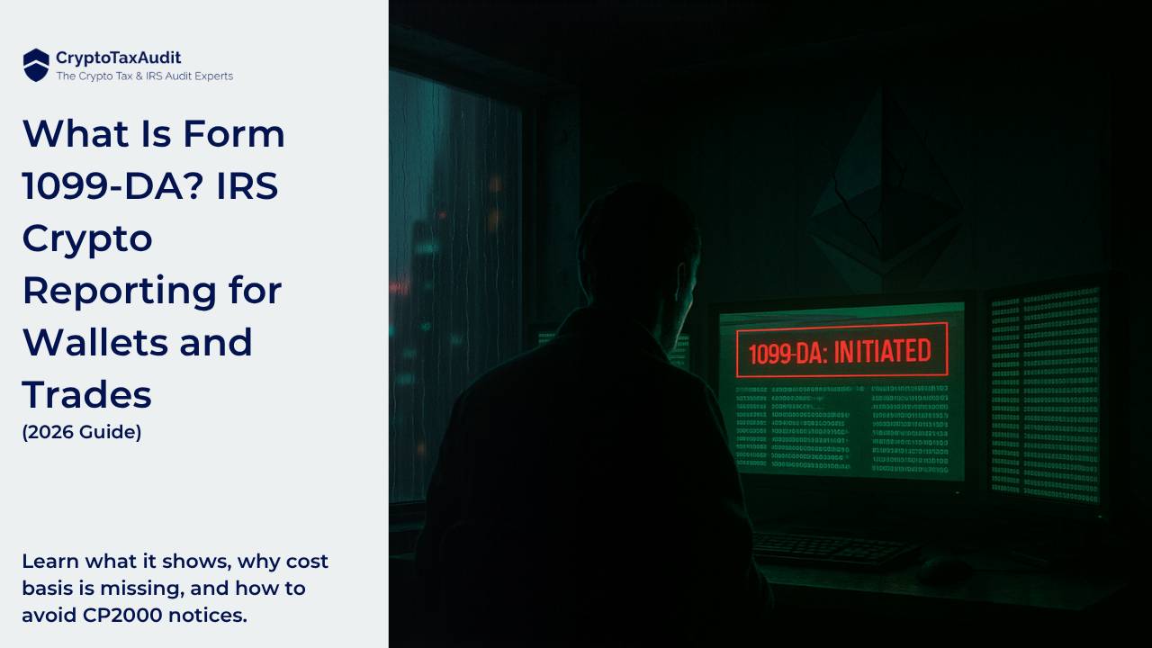 Form 1099-DA: IRS Crypto Reporting Guide (2026)
