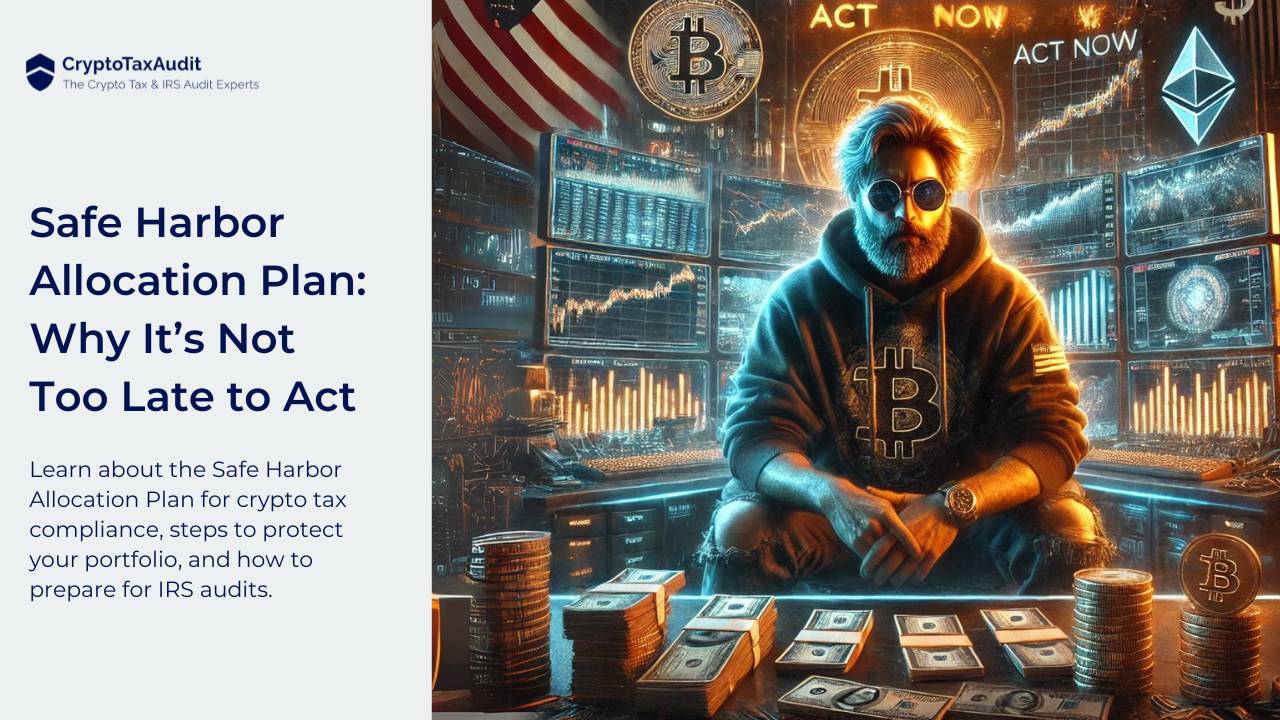 Safe Harbor Allocation Plan: Why It’s Not Too Late to Act