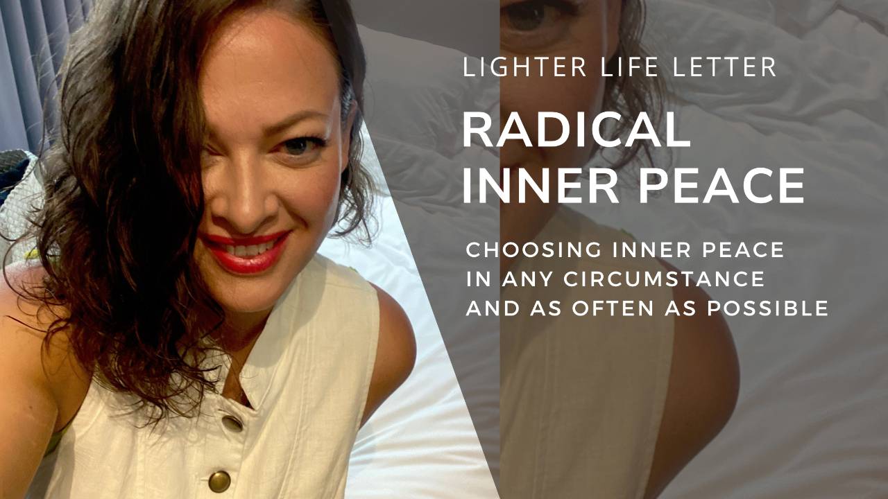 Embracing Radical Inner Peace