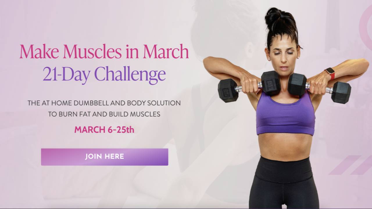 Make Muscles in March 21-Day Challenge