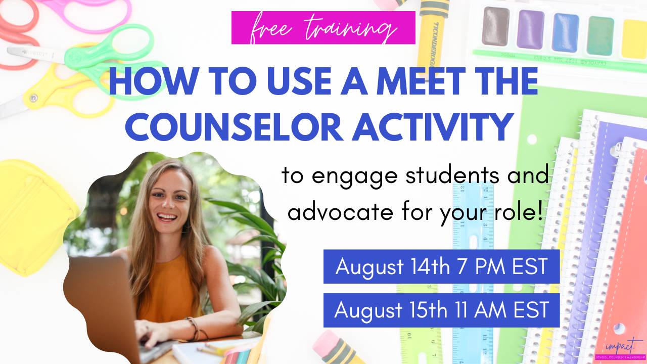 Stress Free School Counseling Free Live Training