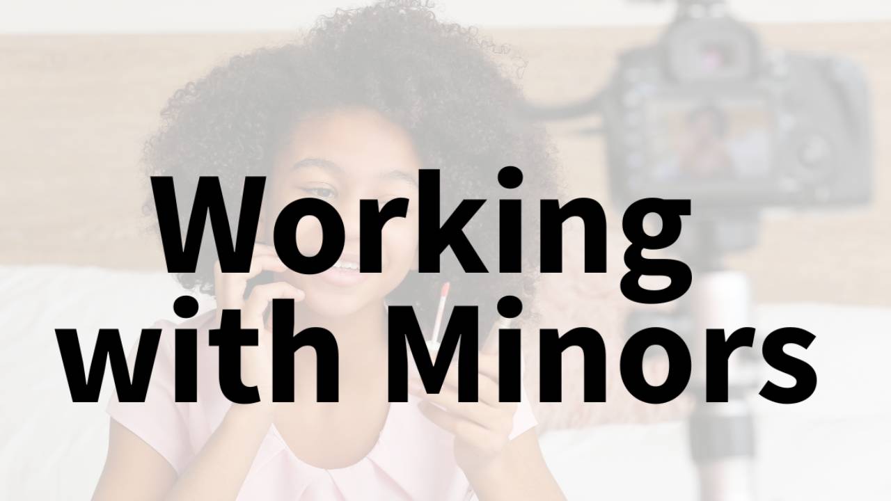 Working with Minors for Intiimacy Coordinators