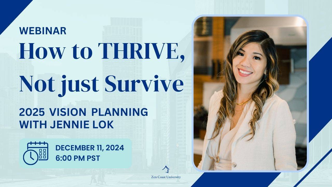 How To Thrive Not Just Survive 2025! Plan for the Best Year Ever!