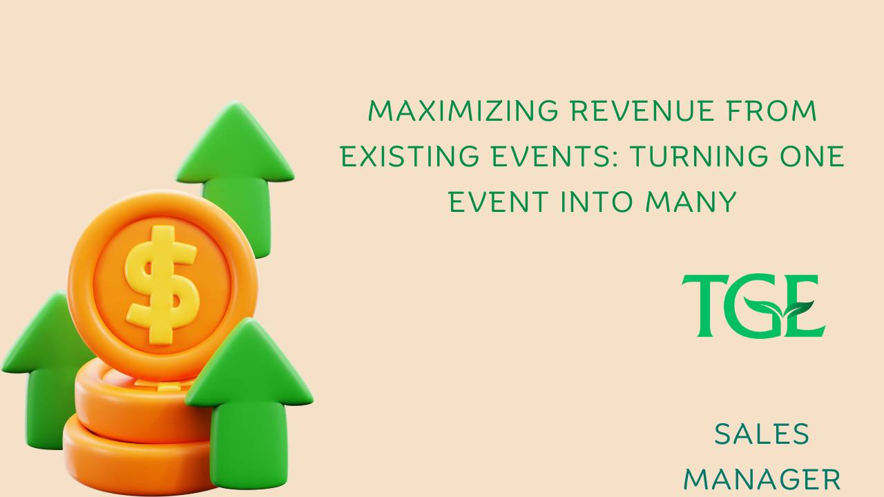 Maximizing Revenue from Existing Events: Turning One Event into Many