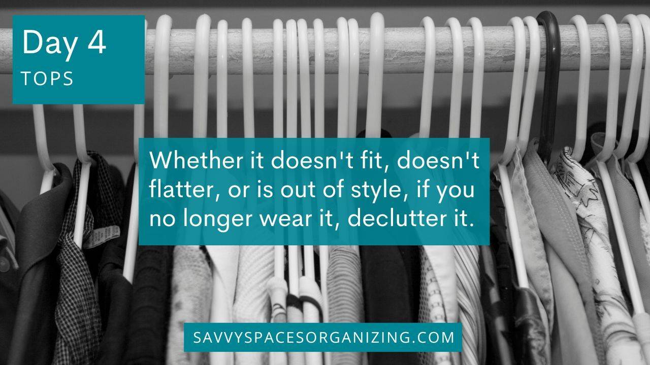 7-Day Declutter Bootcamp - Day 4 Content