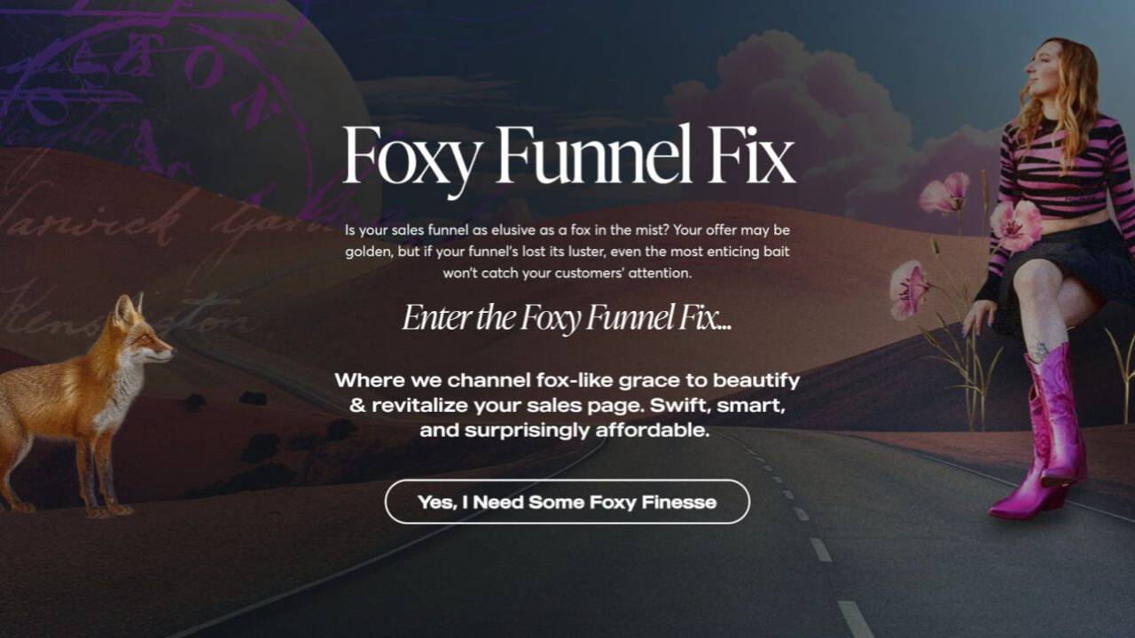 Foxy Funnel Fix | Optimize & Revamp Your Sales Funnel for Conversions