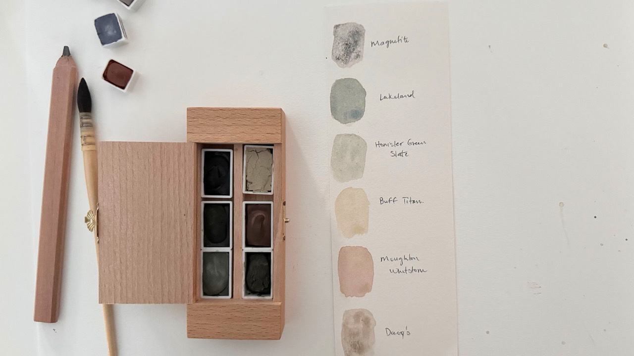 Reviewing the Wallace Simpson/Jeanne Oliver Watercolor Set