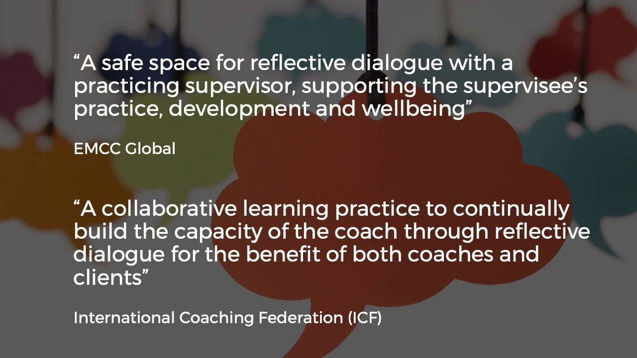 Coaching Supervision
