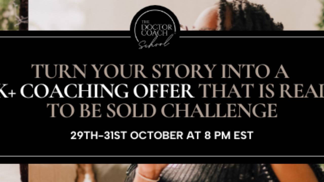 The Turn your story into a $5K+ Offer Challenge Replay