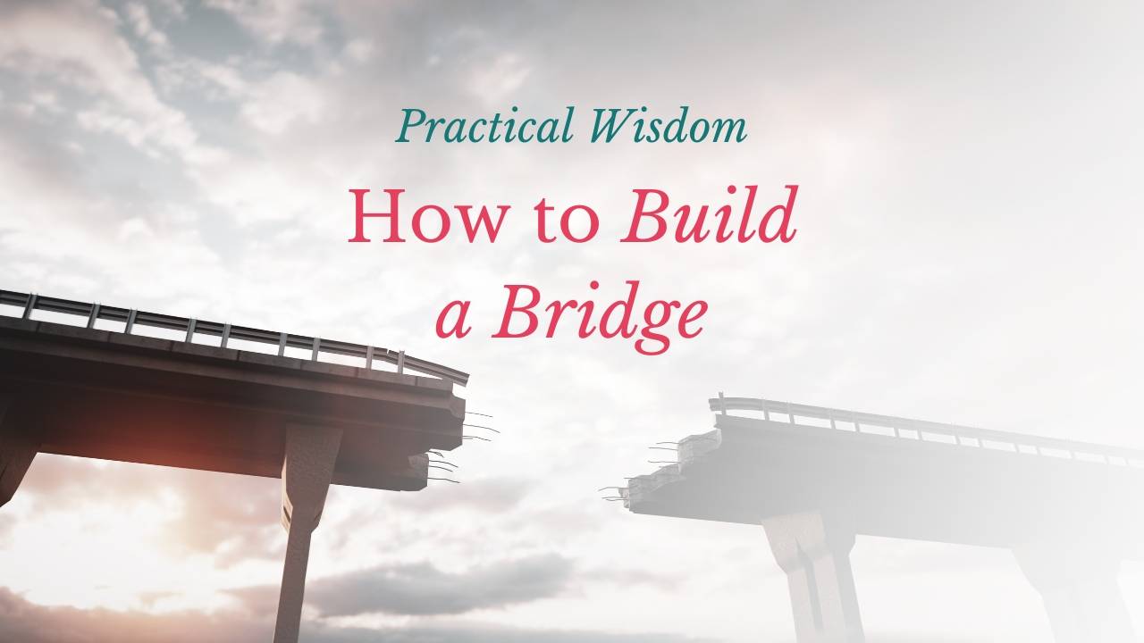 Practical Wisdom: How to Build a Bridge