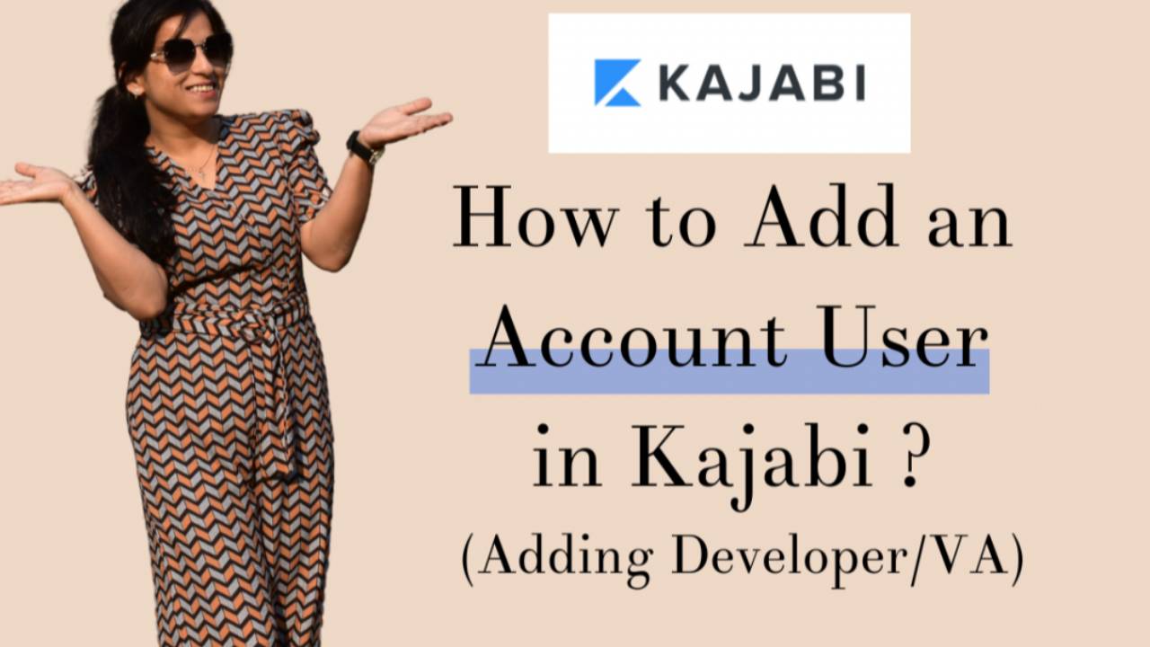 How to Add an Account User in Kajabi ? (Kajabi Expert/VA)