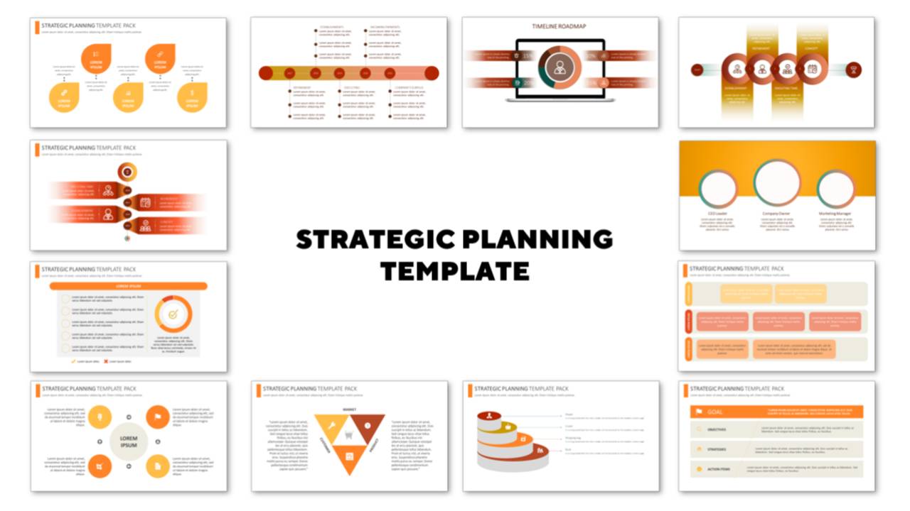 Strategy Planning | PowerPoint, Google Slides & Keynote Templates