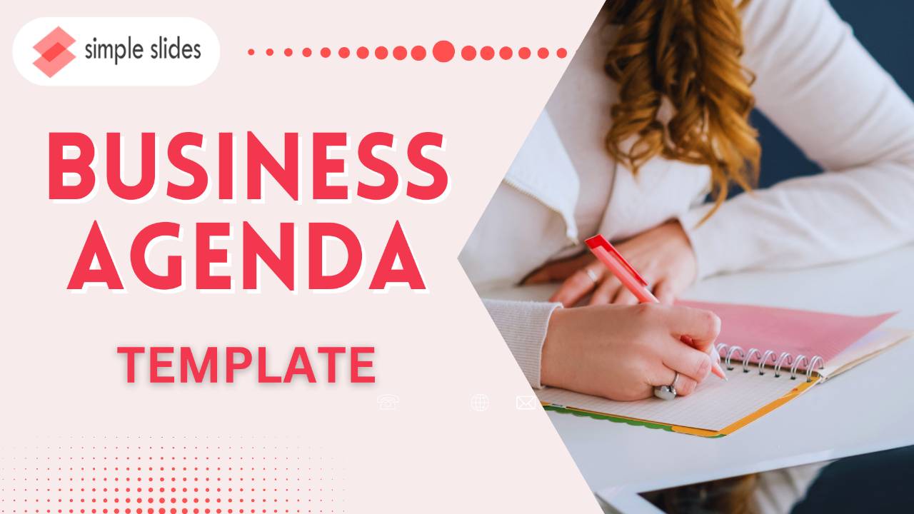 Business Agenda | PowerPoint, Google Slides & Keynote Templates