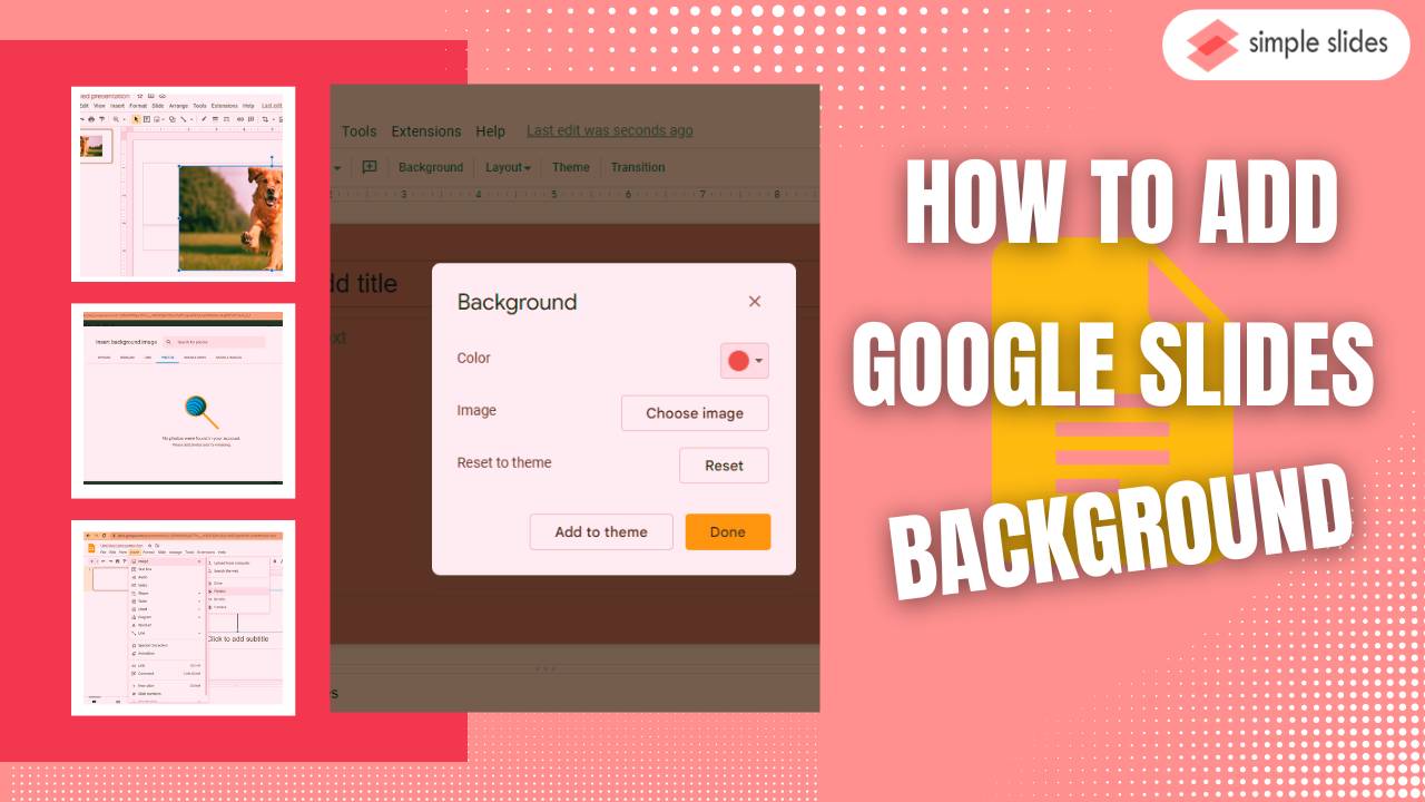 Learn How to Add a Google Slides Background