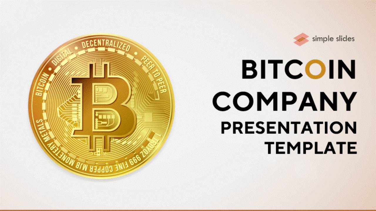 Bitcoin Company Presentation Template