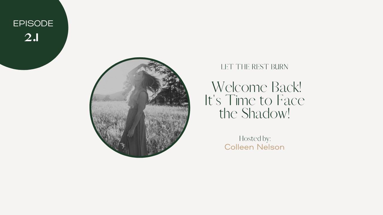 Welcome Back! It's Time to Face the Shadow!