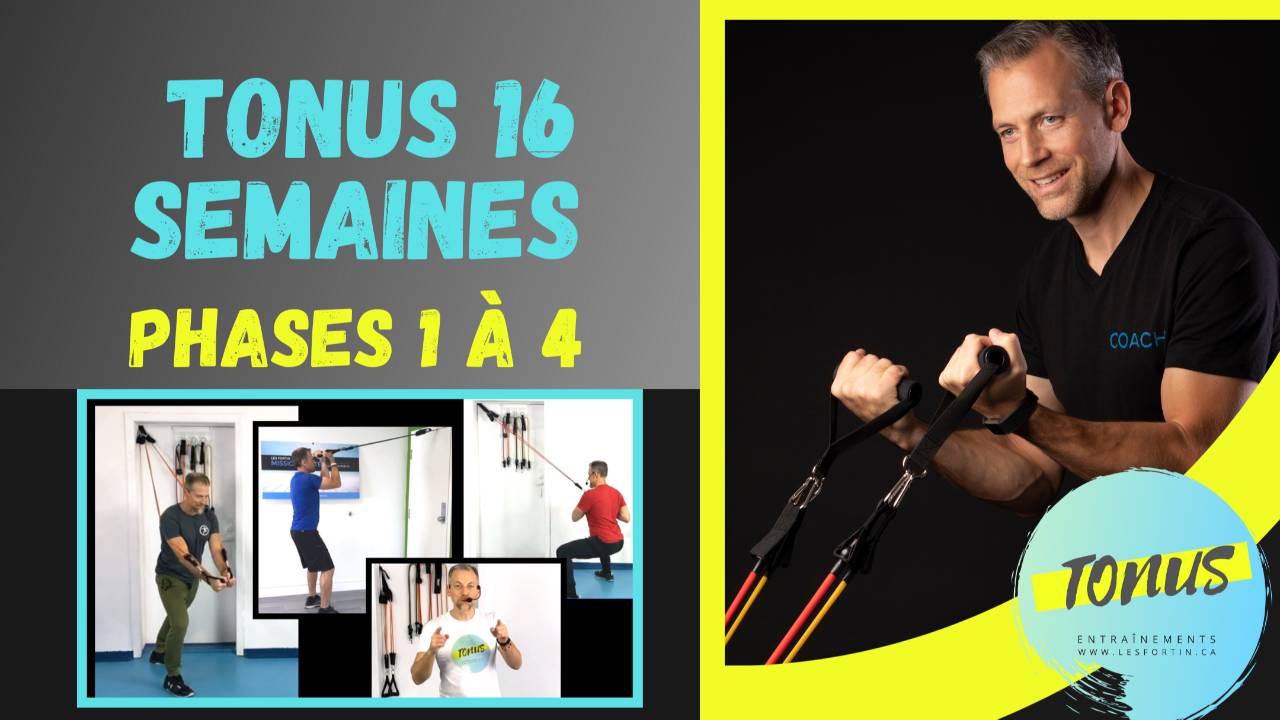 TONUS: un GYM à la maison! par Les Fortin Mission Santé