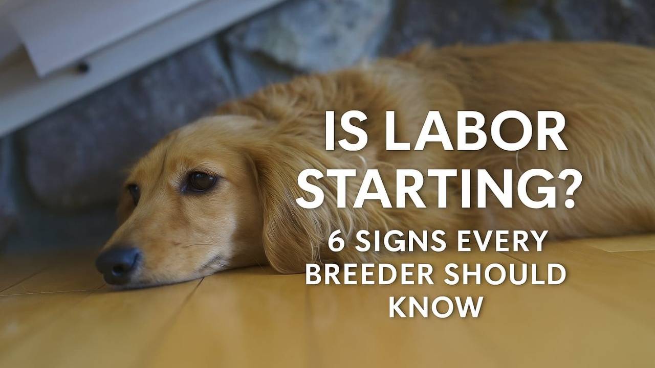 How to Know When Labor is Starting in Dogs