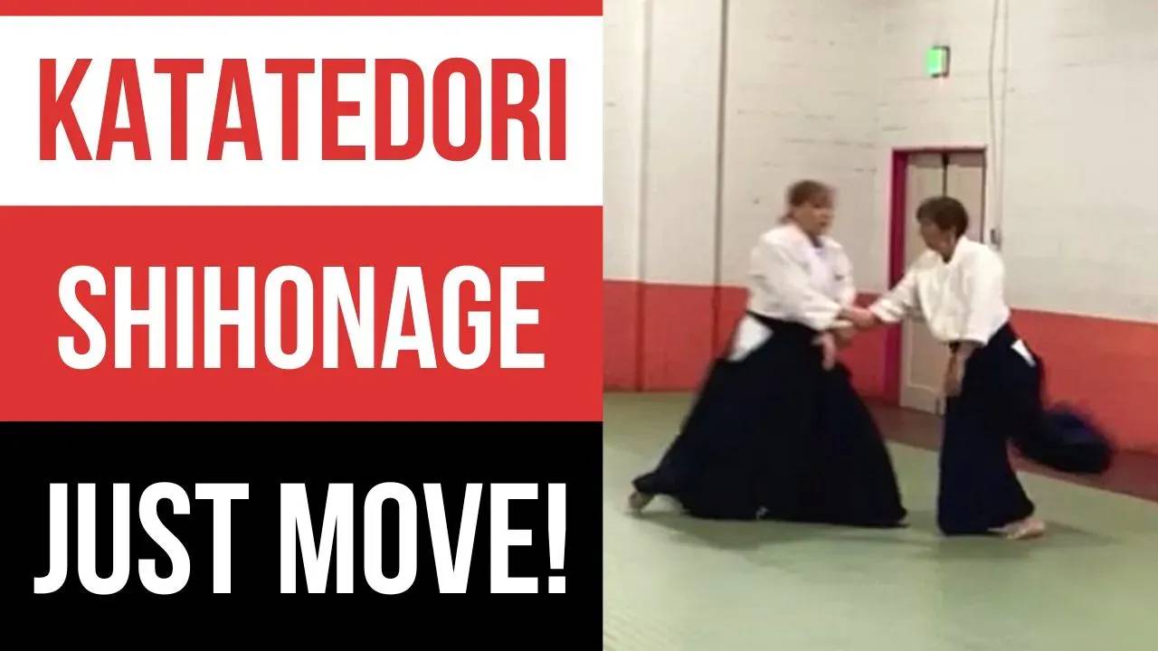AIKIDO: Katatedori Shihonage. Keep moving. Stay present