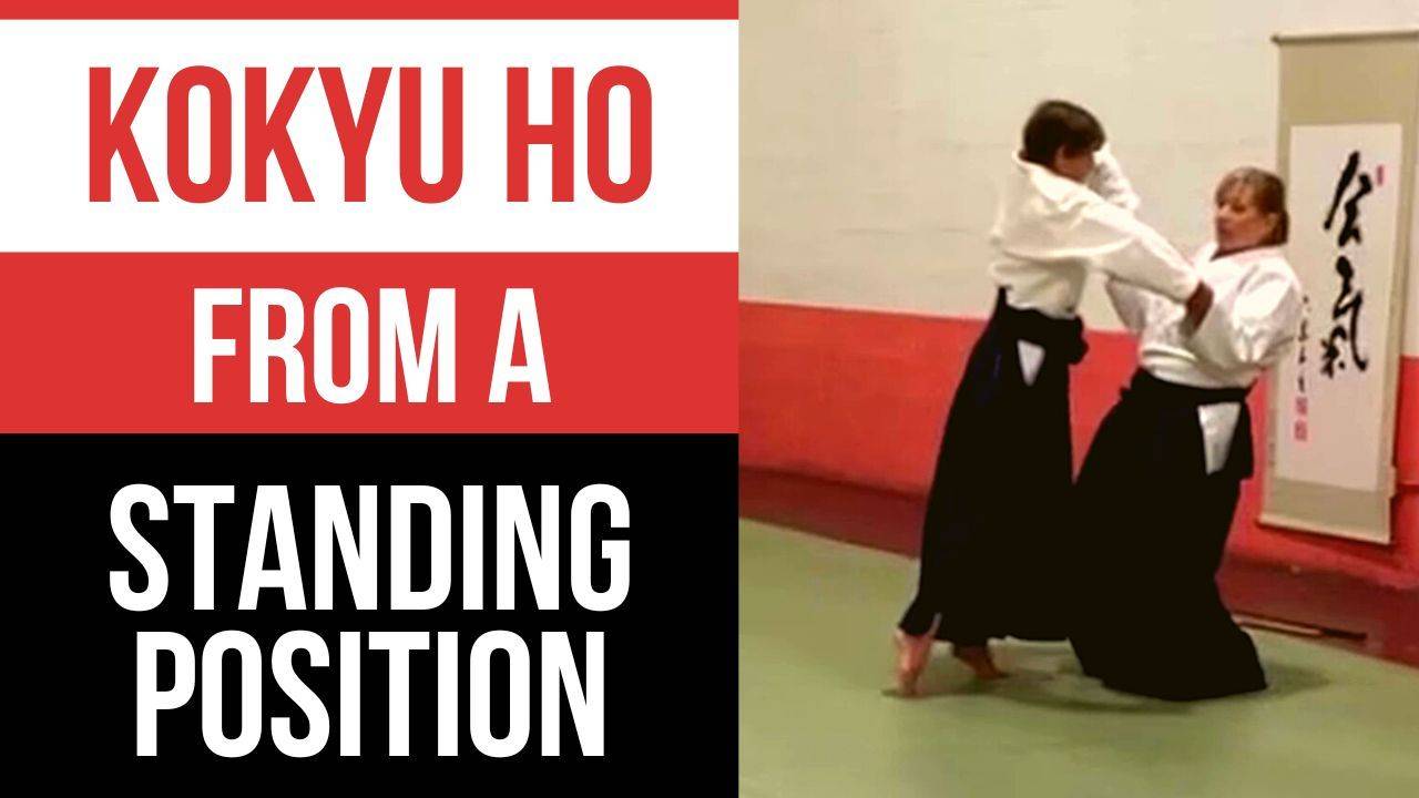 AIKIDO: Kokyu Ho from a standing position (For those with knee pain)