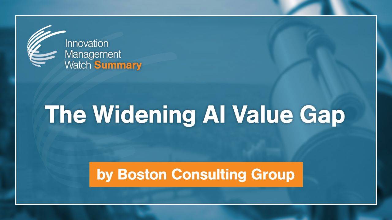 IMWS: The Widening AI Value Gap – BCG 2025 Report