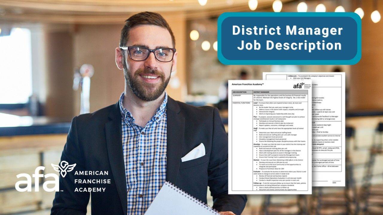District Manager Job Description