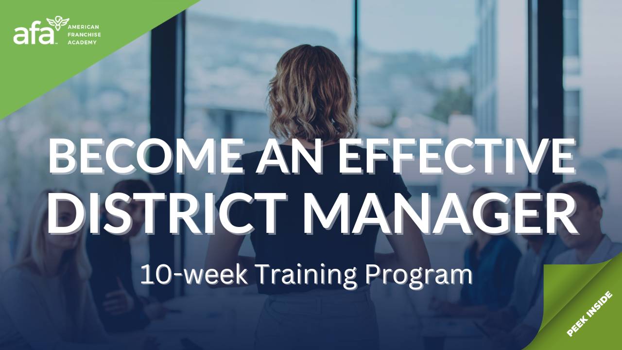 District Manager Training Enrollment