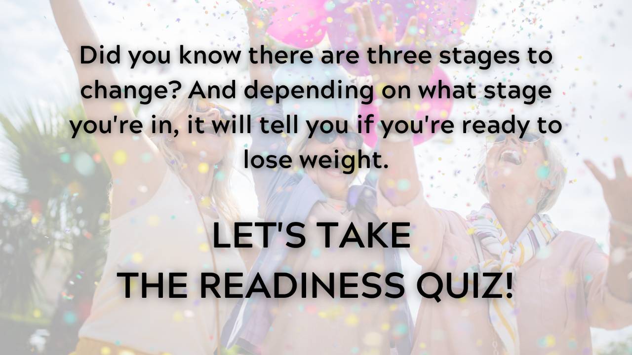How ready are you to lose weight? Take the Readiness Quiz.