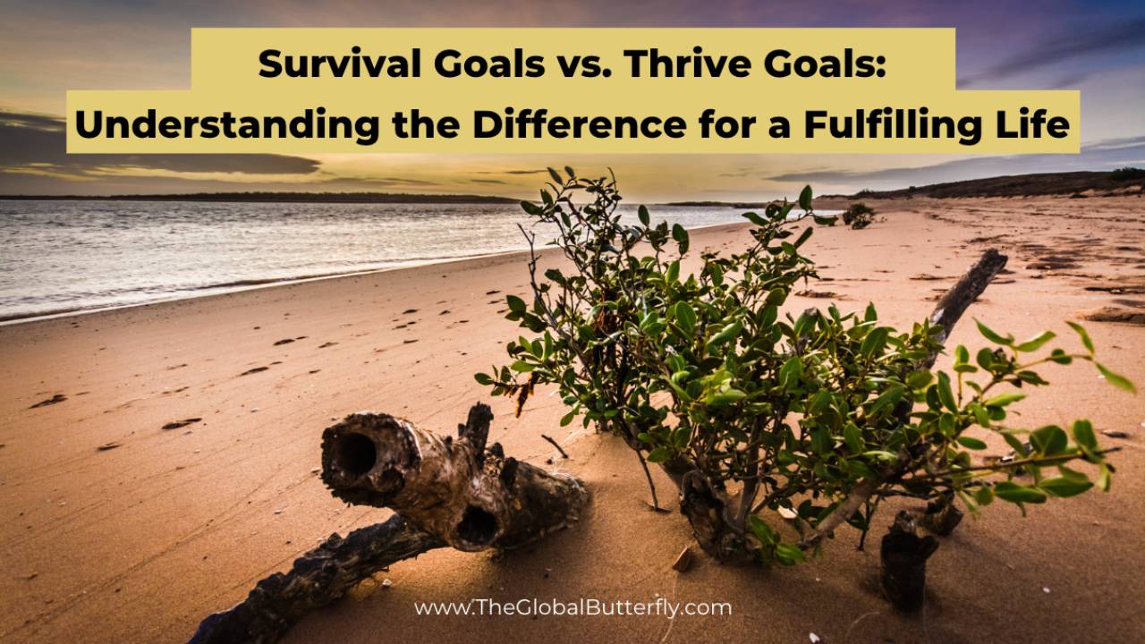 Survival Goals vs. Thrive Goals